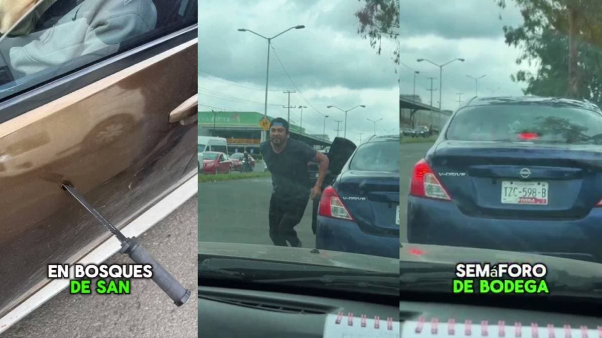 Conductor furioso apuñala camioneta tras discusión vial en Puebla: todo ...